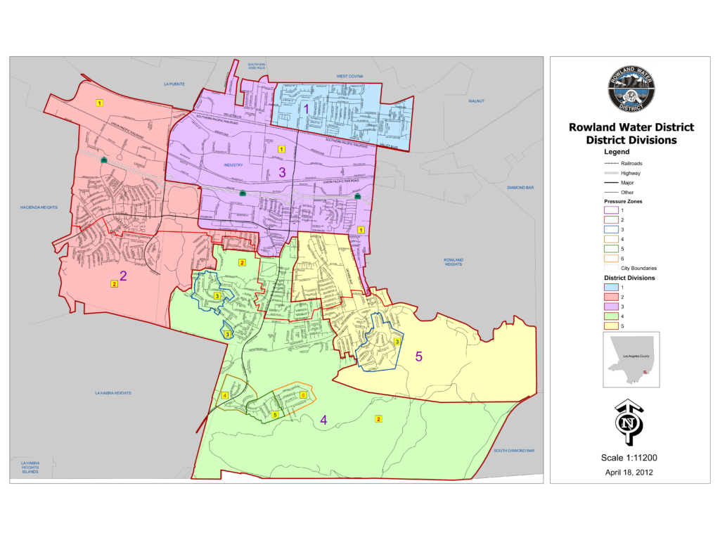 District Map | Rowland Water District